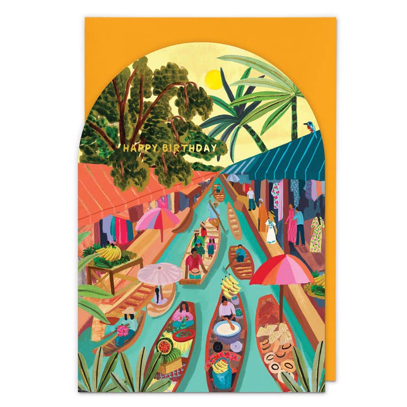 Redback Cards UK - Floating Markets Birthday Card– The Paper Parlour