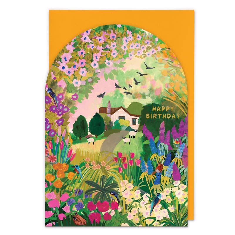Redback Cards UK - Secret Garden Birthday Card– The Paper Parlour