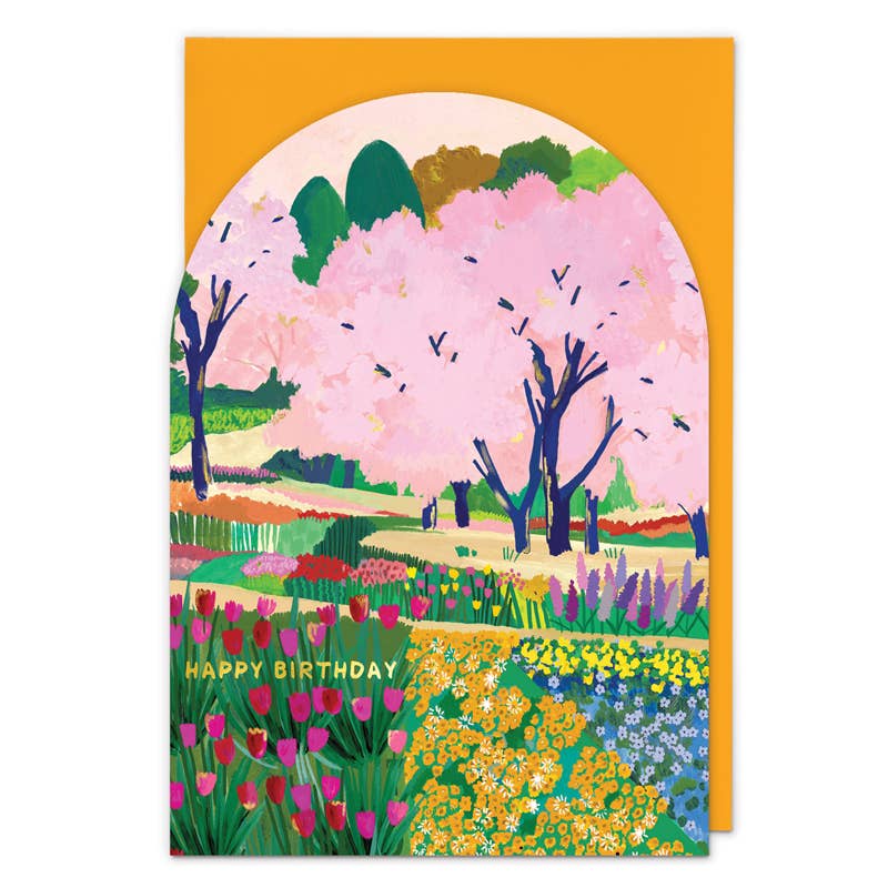 Redback Cards UK - Sakura Trees Birthday Card– The Paper Parlour