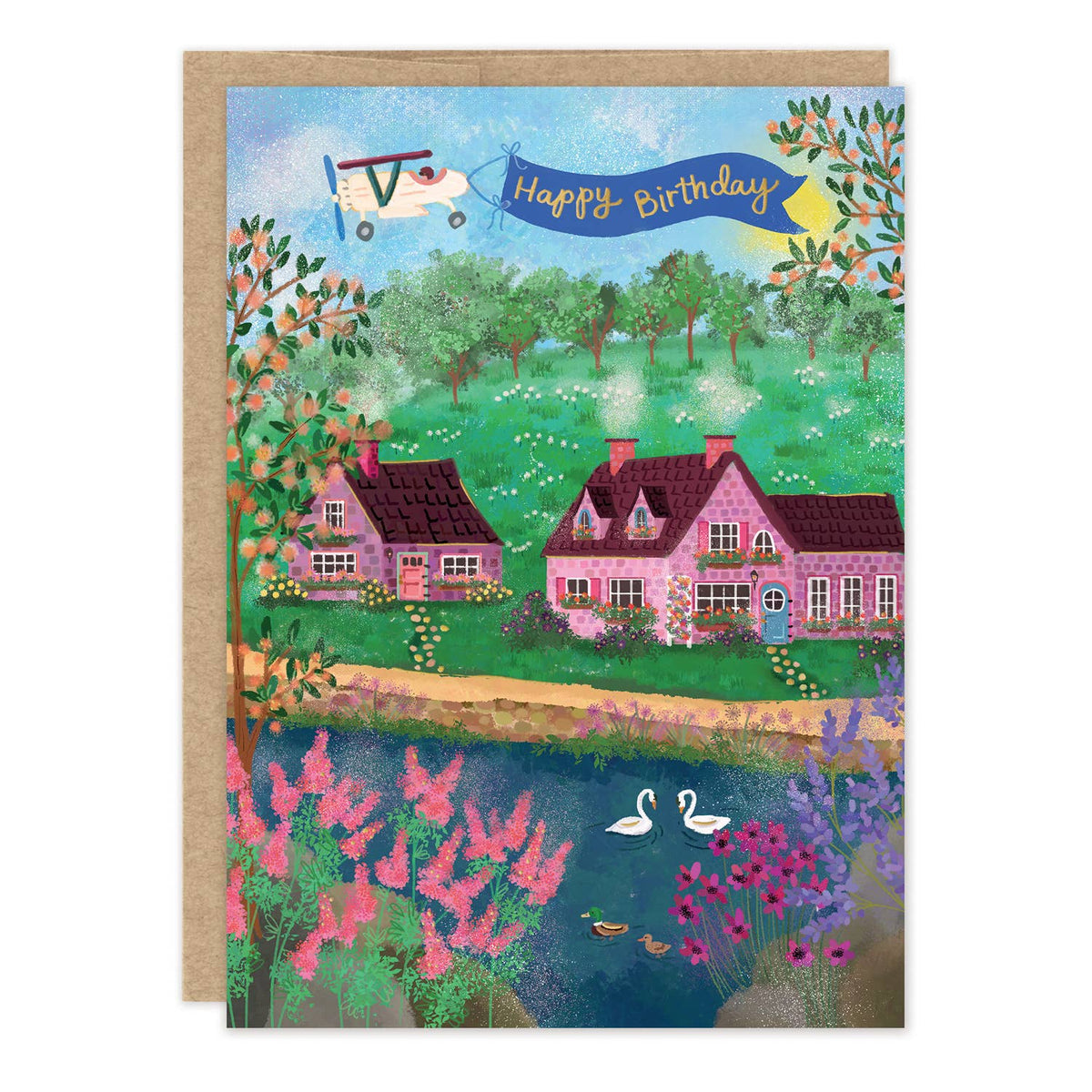 Biely & Shoaf - Vintage Airplane Birthday Card– The Paper Parlour
