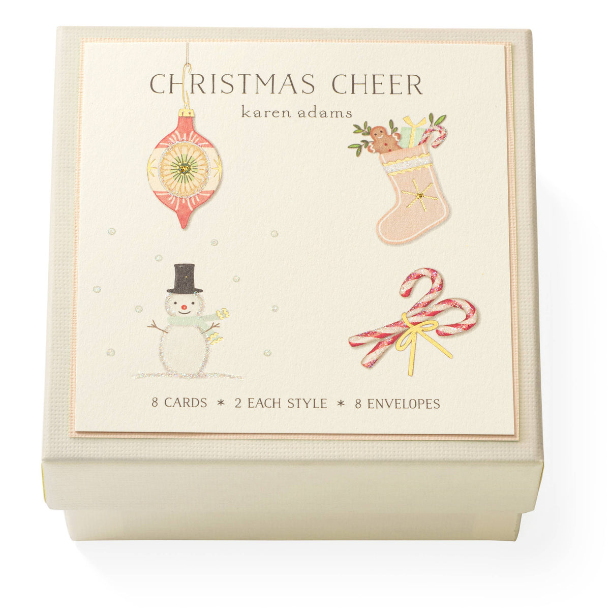 Karen Adams Designs - Christmas Cheer Gift Enclosure Box– The Paper Parlour