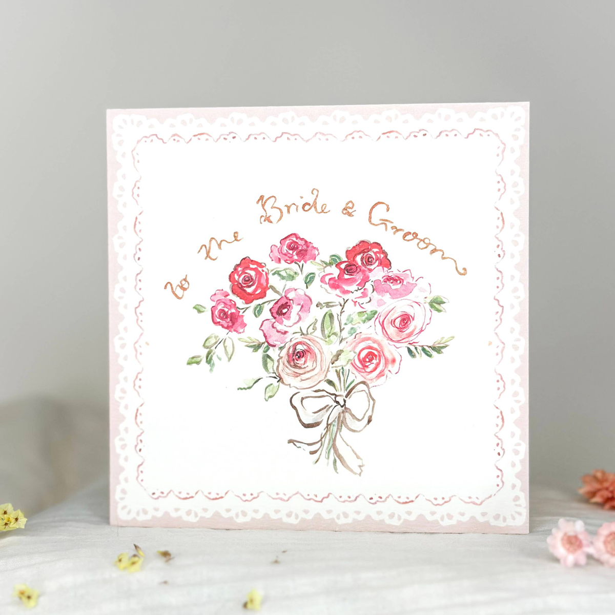 Sophie Amelia Creates - To The Bride & Groom Wedding Card– The Paper ...