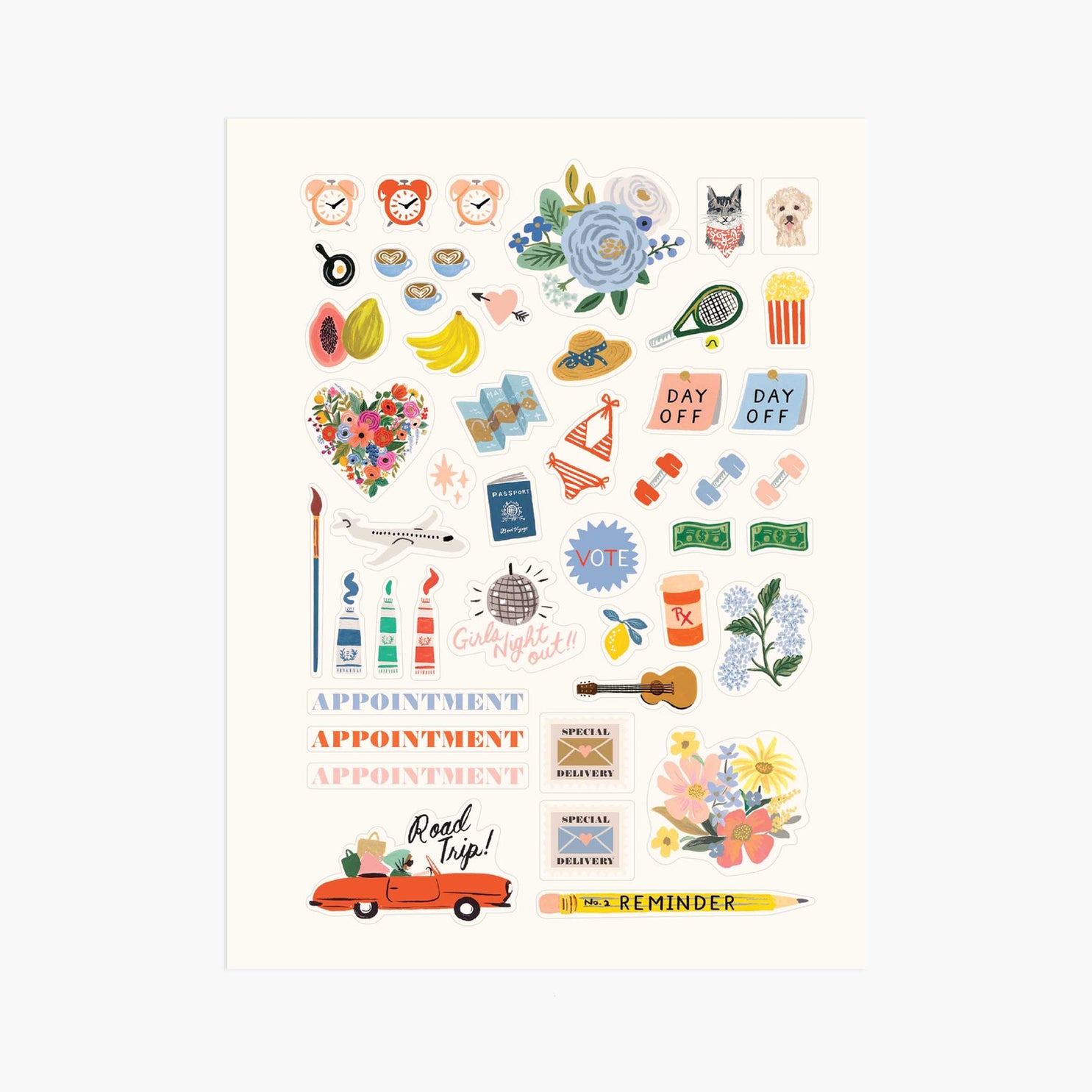 Rifle Paper Co. Sticker Sheets– The Paper Parlour