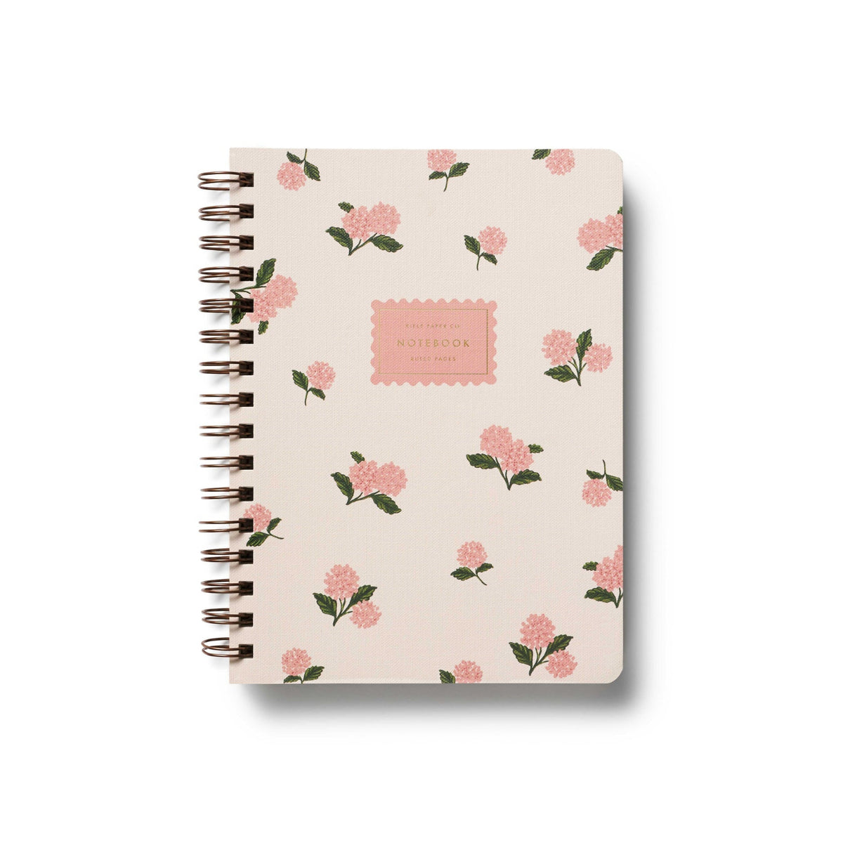 Rifle Paper Co. Spiral Notebook - Pink Hydrangea– The Paper Parlour
