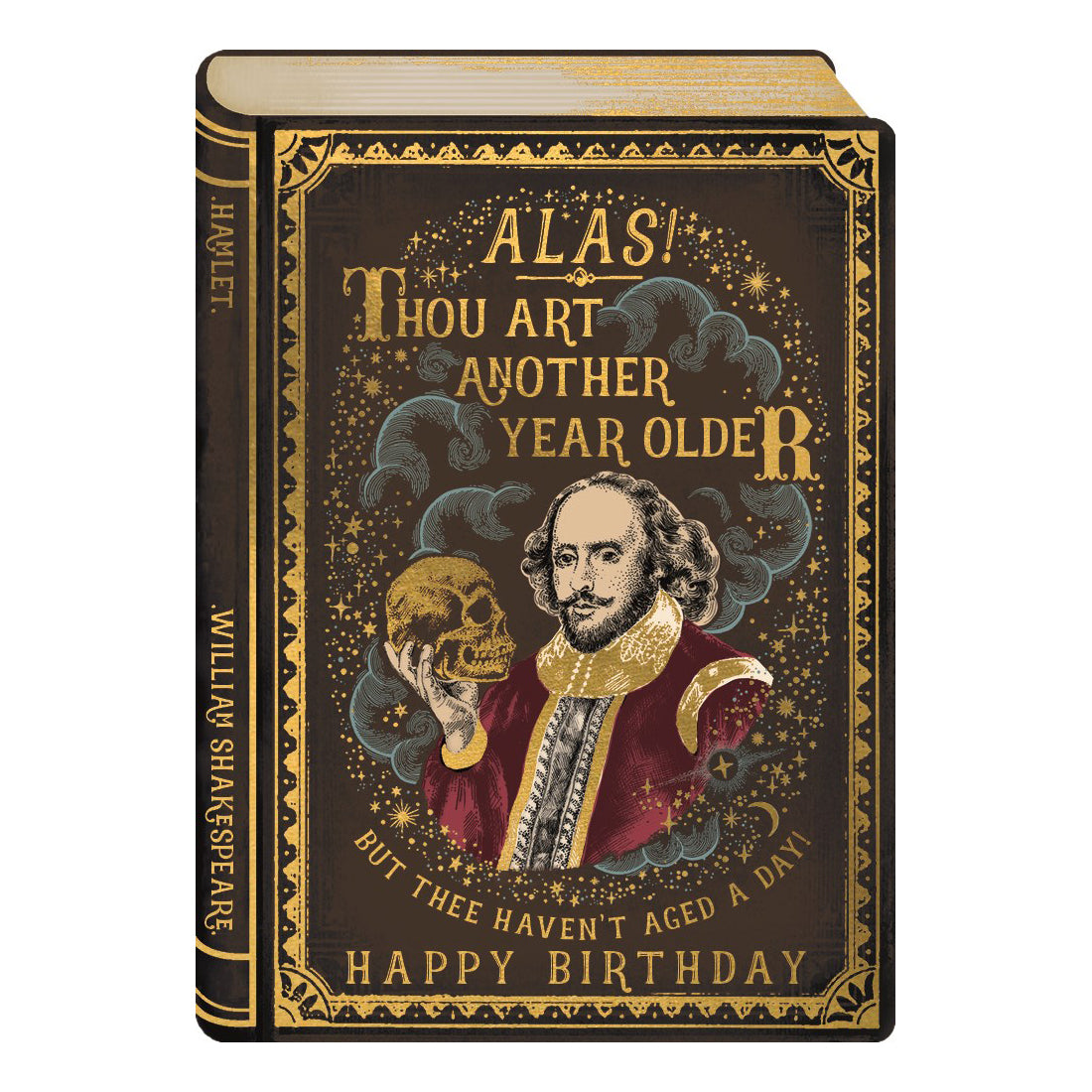 Storybook Alas Thou Art Another Year Older Birthday Card– The Paper Parlour