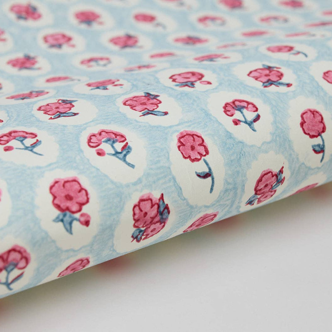 Paper Mirchi Gift Wrap - BP Scallop Tiles Pink Sorbet– The Paper Parlour