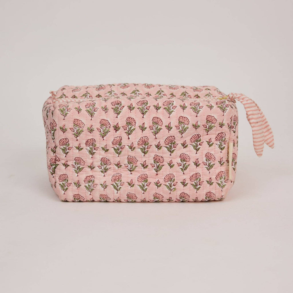Paper Mirchi Toiletry Bag (Large) - Ditsy Floral Blush– The Paper Parlour